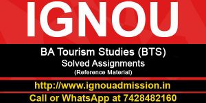 IGNOU BTS Solved Assignment 2023 | IgnouAdmission.in