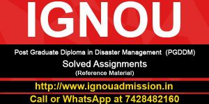 IGNOU M.Com Question Paper