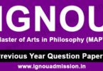 Ignou Master of Arts in Philosophy (MAPY) Courses | IGNOU MAPY Courses ...