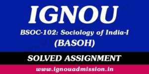 IGNOU BTS Solved Assignment 2023 | IgnouAdmission.in