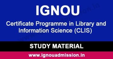 IGNOU PGDEMA Study Material | IgnouAdmission.in