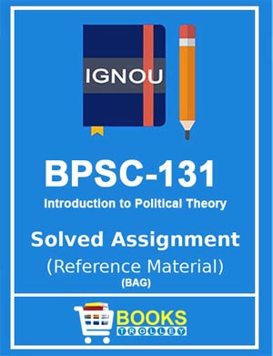 IGNOU BPSC 131 Solved Assignment 2020-21 | IGnouAdmission.In