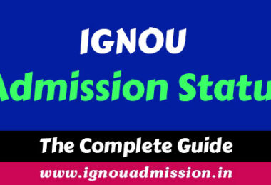 IGNOU Admission Status by Enrollment Number