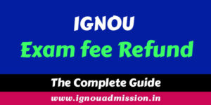 IGNOU Exam Fee December 2025 | IGnouAdmission.In