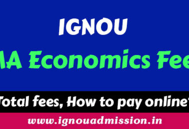 IGNOU MA Economics Syllabus 2023 | IGnouAdmission.In