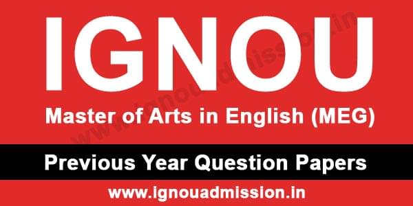IGNOU MA English Syllabus 2025 | IGnouAdmission.In